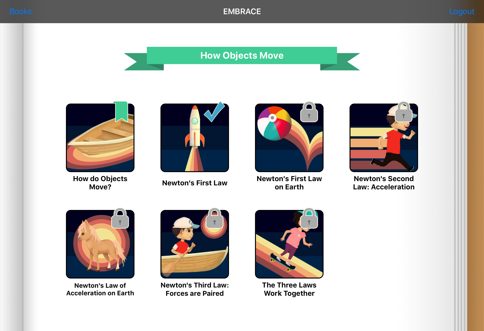 EMBRACE Books – Moved By Reading